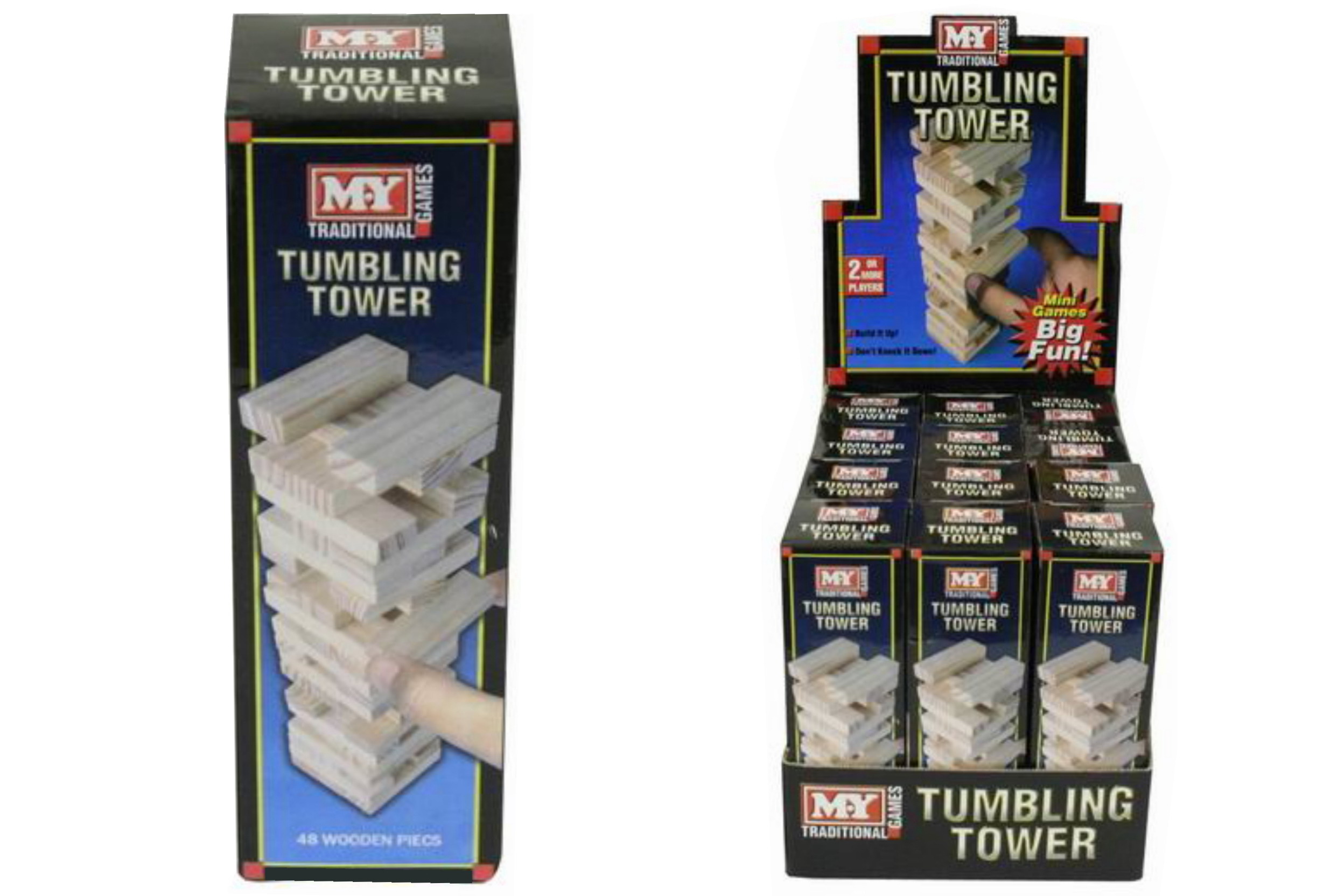Tumbling Towers Game - Mini size - New Dimension Oz